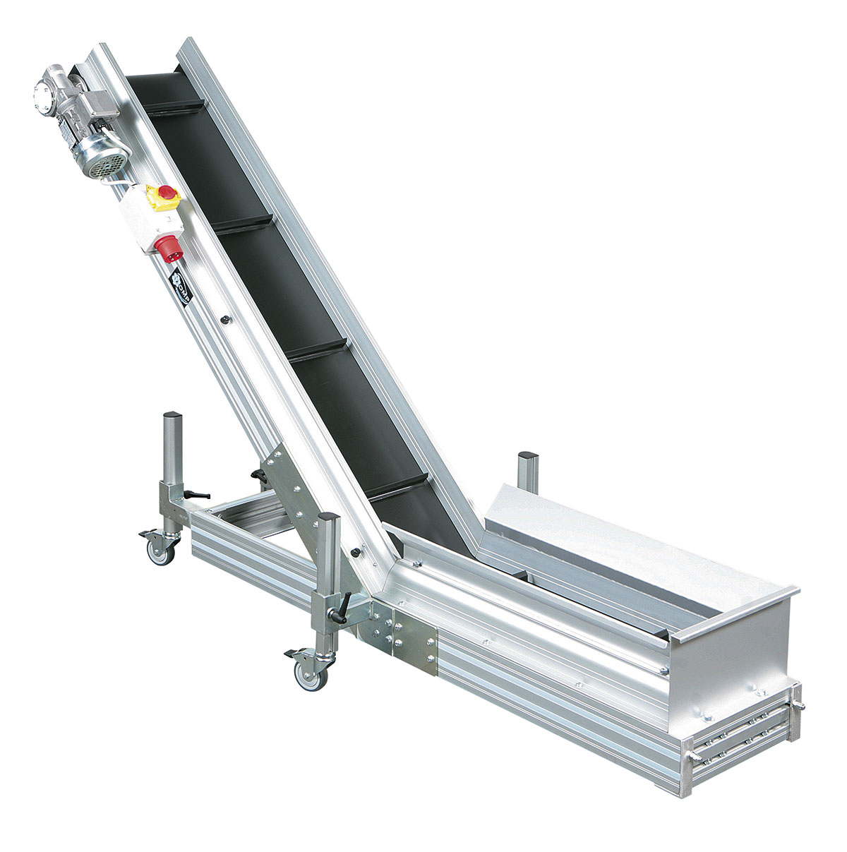 Version with concave side panels for insertion in the press Version ...
